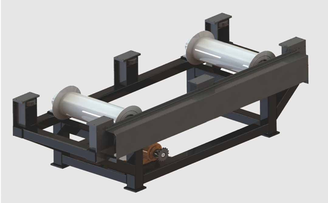 Square Pile Rubber Roll Machine
